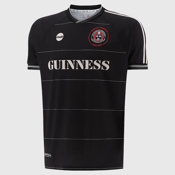 Adult 2025 BLACK GUINNESS Jersey Adult {Regular Fit} – The Bohs Store